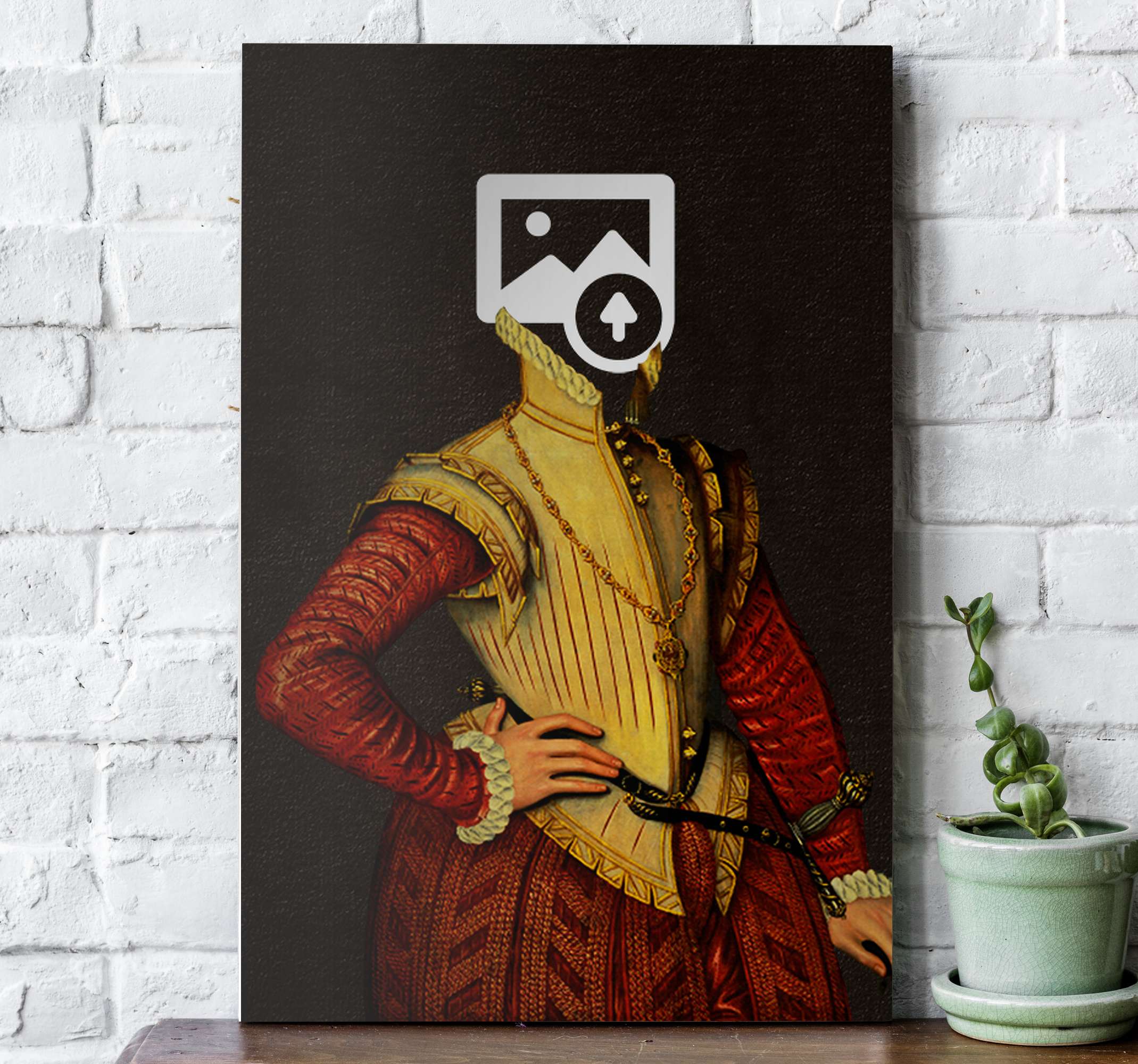 Quadro cane cane aristocratico - TenStickers