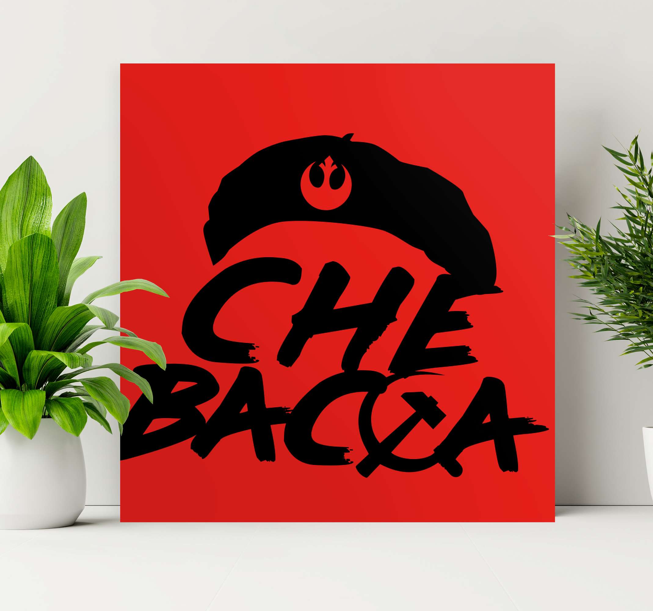 Cuadro personajes che-bacca - TenVinilo