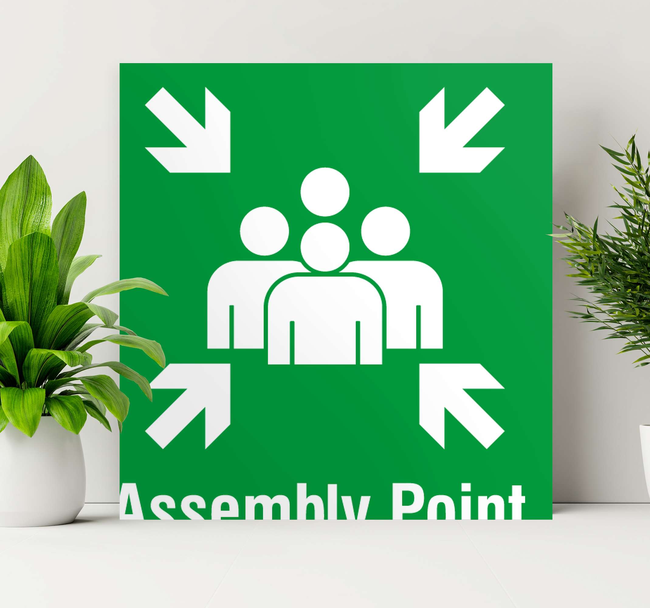 Assembly point canvas - TenStickers