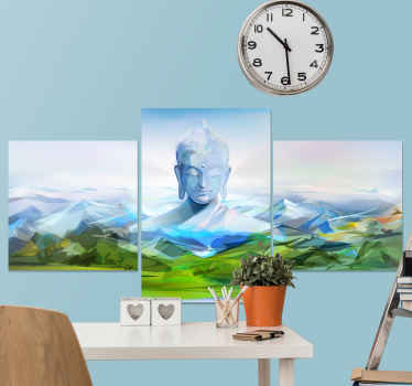 buddha tavla canvas - känn lugnet! - Tenstickers