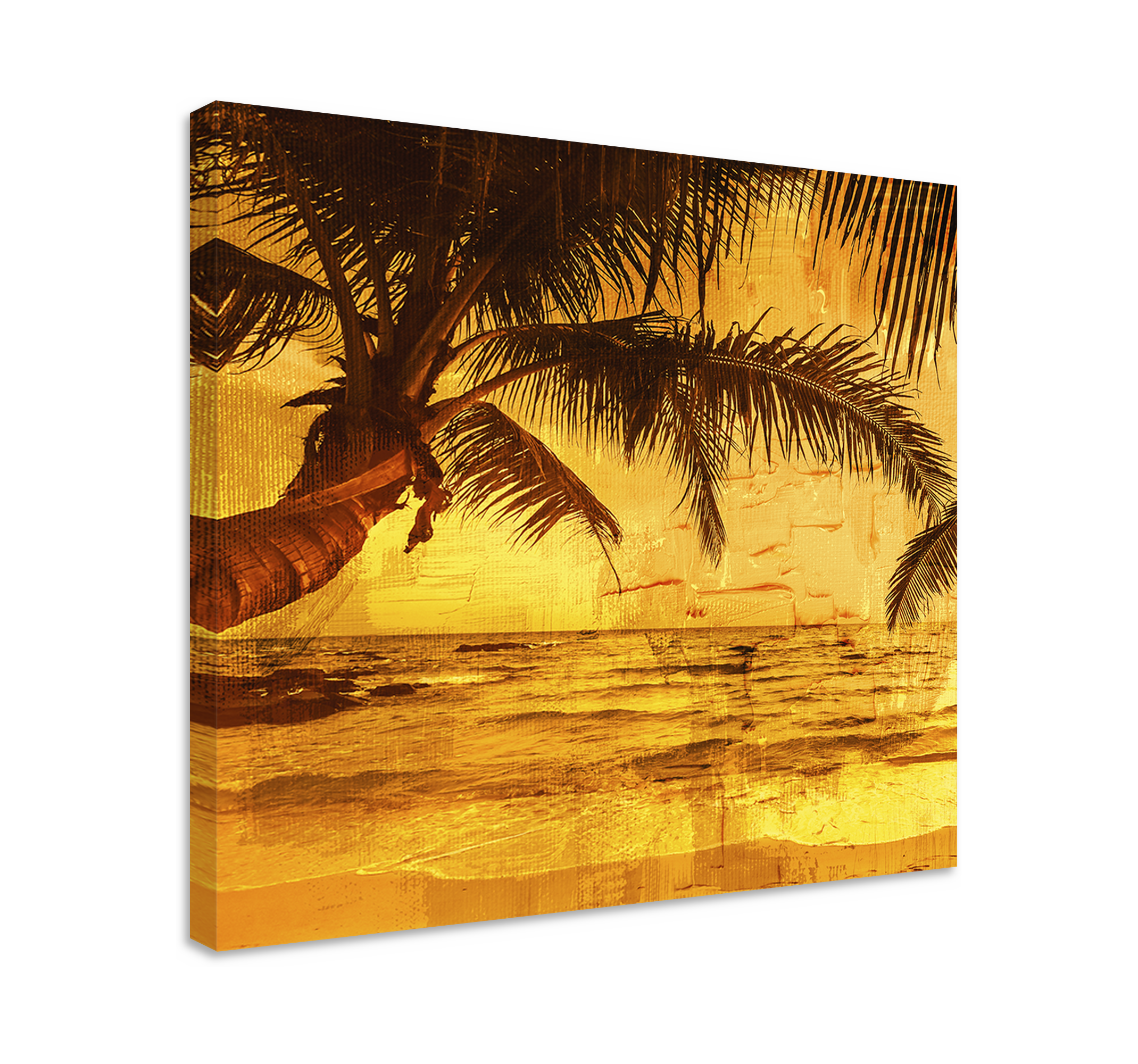 Slike narava palme na plaži za jedilnico - TenStickers