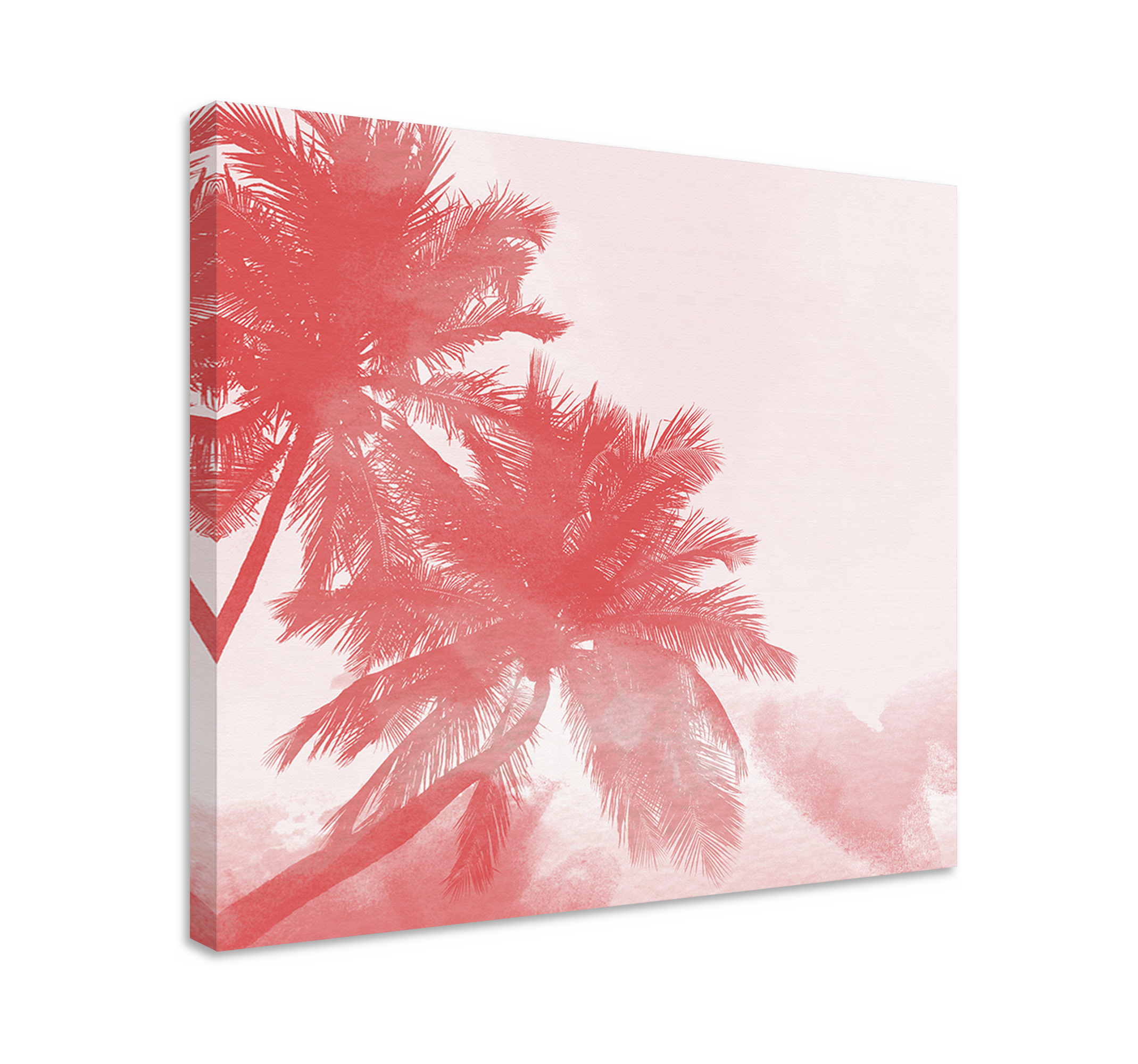 Quadro escritório Cor do sol rosa - TenStickers