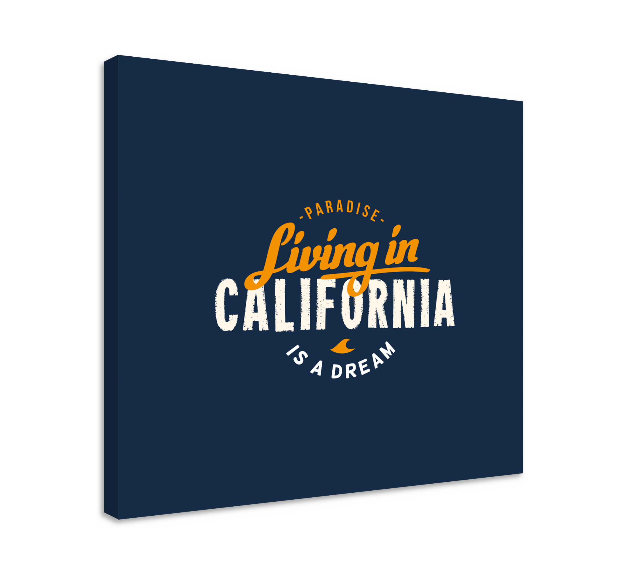 Living in California design wall prints for home - TenStickers