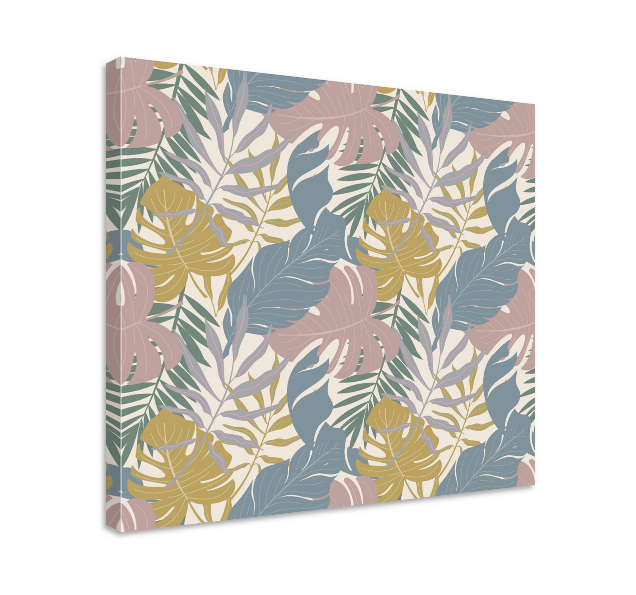 Quadro con disegno di Foglie Colorate - TenStickers