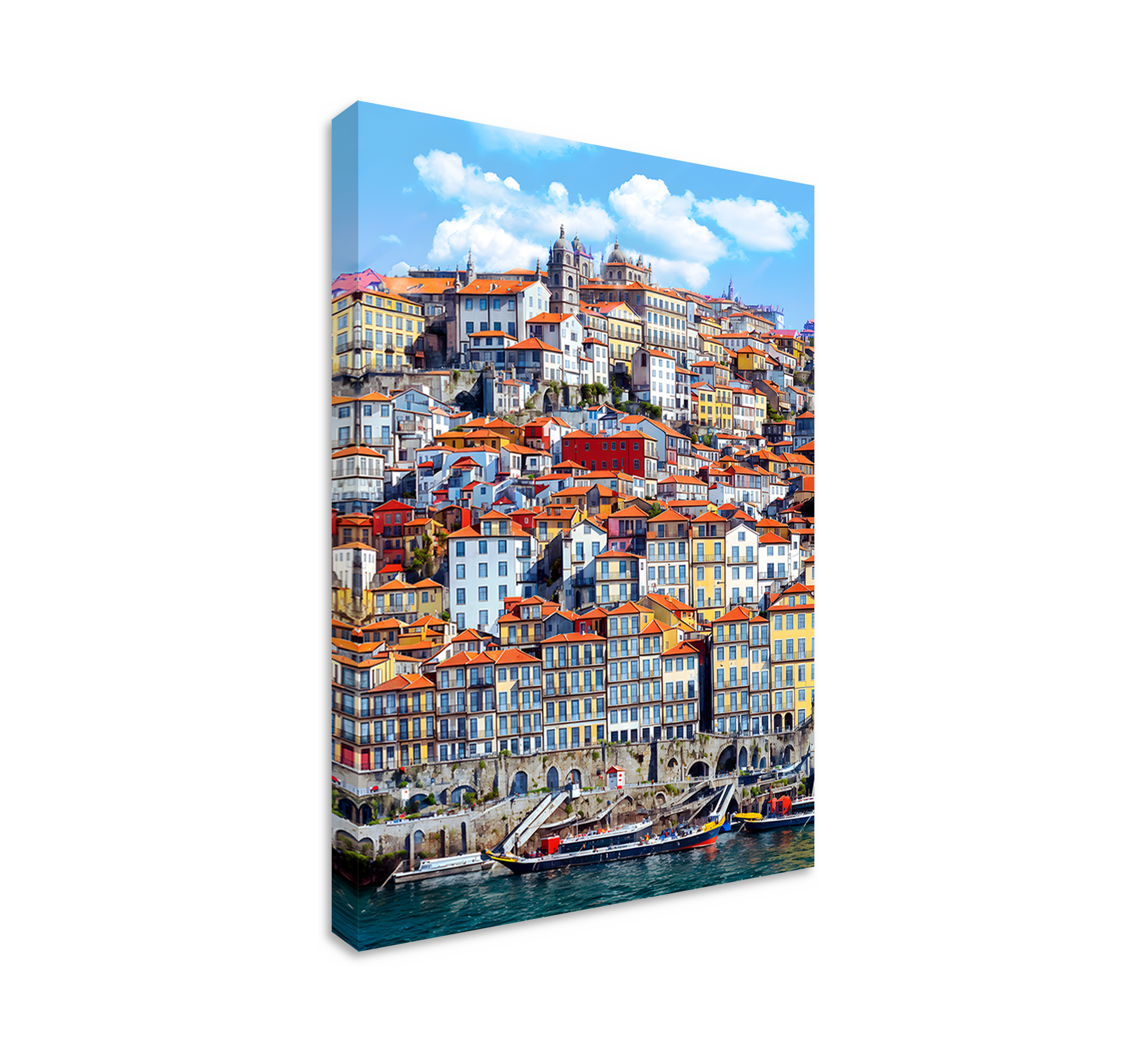 Quadro de cidade vistas do Porto - TenStickers