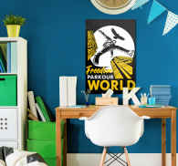 Parkour World poster - TenStickers