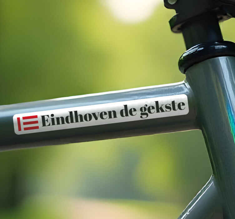 eindhoven de gekste fiets sticker