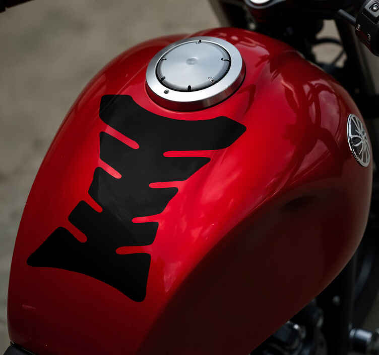 Monocolor skin motorcycle sticker