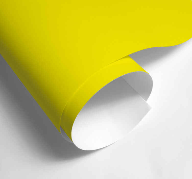 Matte Light Yellow plain sticker