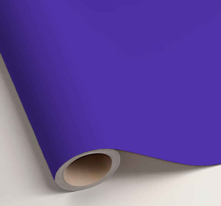 Matte Purple plain sticker