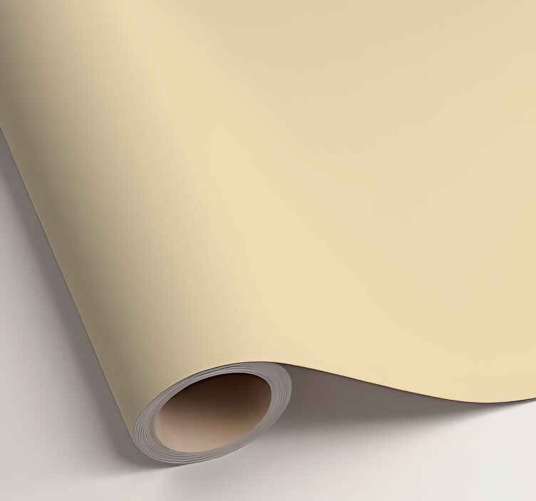 Matte Ivory plain sticker