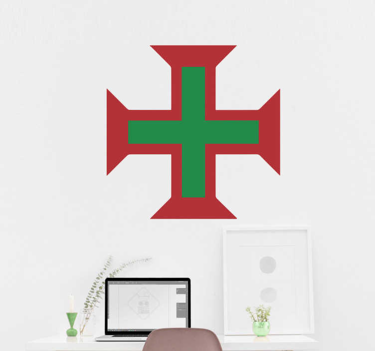 Cross of Portugal wall sticker - TenStickers