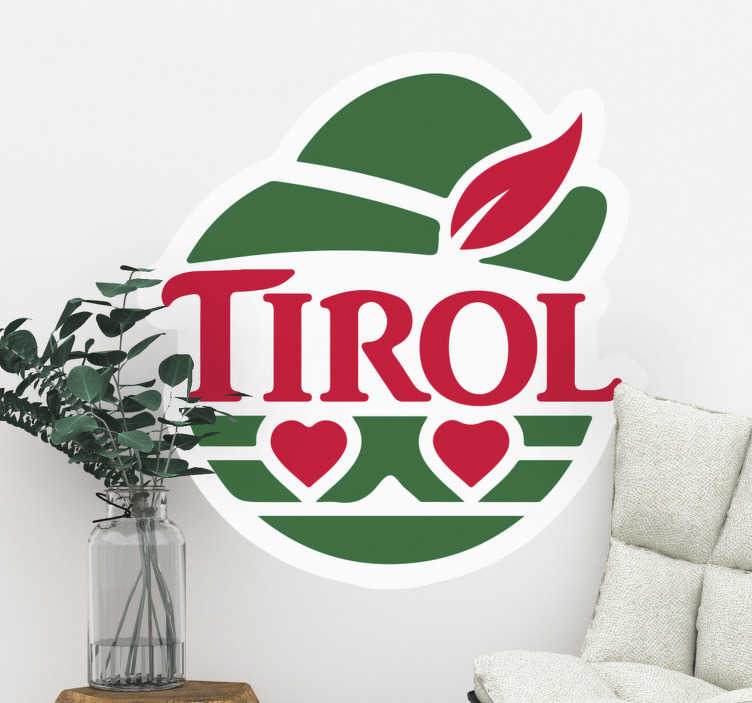 Tirol logo Wandtattoo - TenStickers