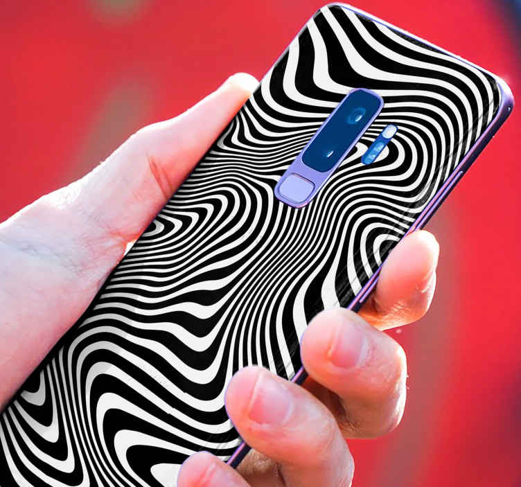 Optical Illusion Samsung stickers