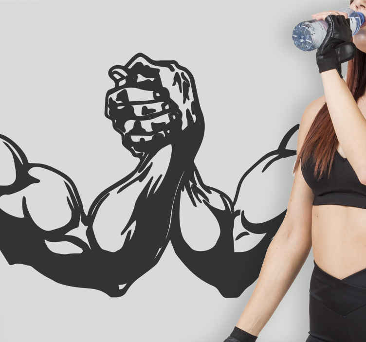 Gym kompisar vägg inredning - Tenstickers