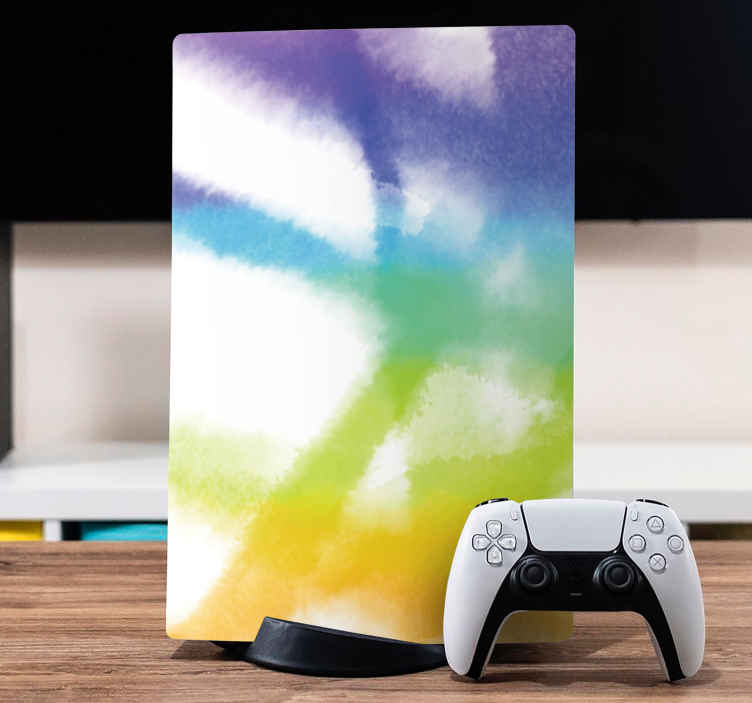 COLORFUL ABSTRACT PATTERNS PS5 skin