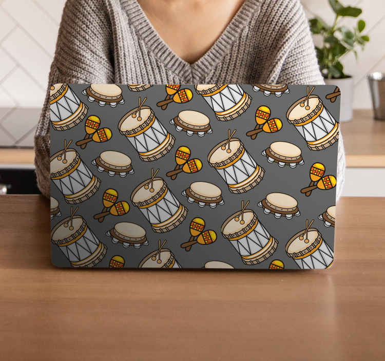 Musical Instruments Concept laptop skin
