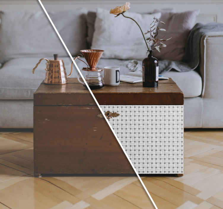 Woven Texture Pattern object sticker