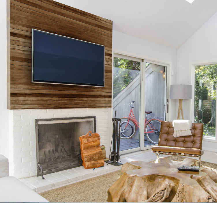 Autocollant pour meuble texture bois - TenStickers