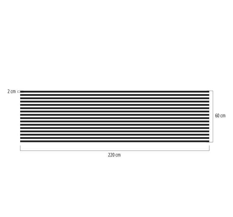 Set of line stripes car sticker
