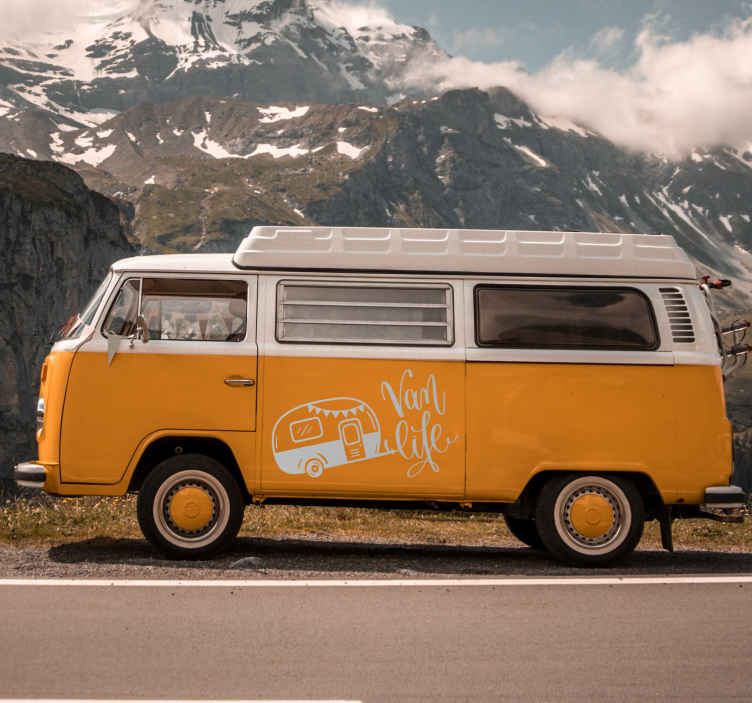 Camper sticker caravan life - TenStickers