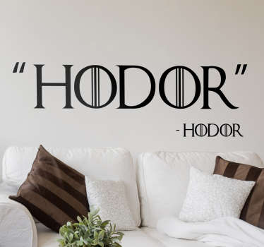 Stickers citations de films, pour une déco style texte - TenStickers