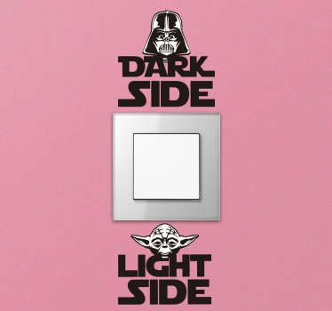 spring flowers switch light switch decal - TenStickers