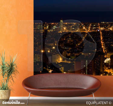 Gaudi Laterne Aufkleber - TenStickers