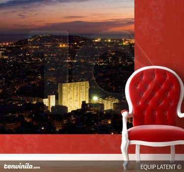 Gaudi Laterne Aufkleber - TenStickers