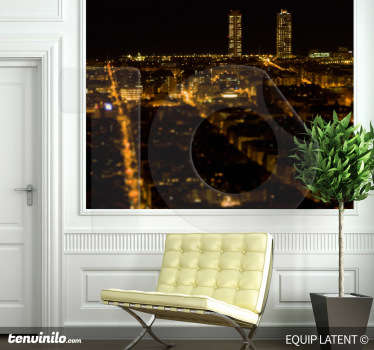 Gaudi Laterne Aufkleber - TenStickers