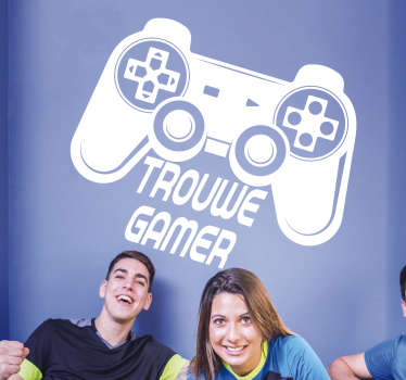 Gaming stickers als versiering - TenStickers