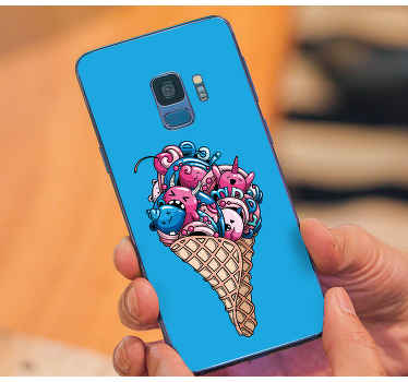 Stickers Samsung pour mobiles - TenStickers