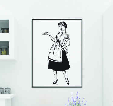 Lady Wall Stickers - TenStickers