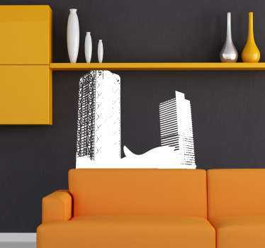 Gaudi Laterne Aufkleber - TenStickers