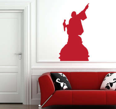 Gaudi Laterne Aufkleber - TenStickers