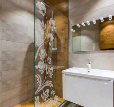 Shower Screen Stickers For Every Taste - TenStickers