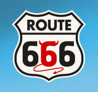 Sticker route 666 - TenStickers