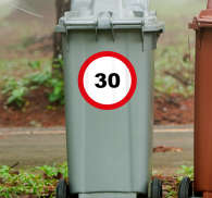 Kliko sticker 30km - TenStickers