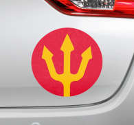 Autocollant Tuning Logo Diables Rouges - TenStickers