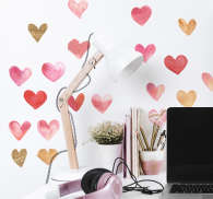 Pack de 20 Sticker Original Set de Coeurs - TenStickers