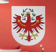 Tirol flagge wappen wandaufkleber - TenStickers