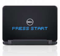 Sticker decorativo Press Start laptop - TenStickers