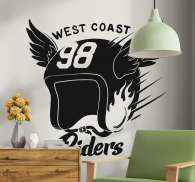 Stickers motor Motorbende - TenStickers