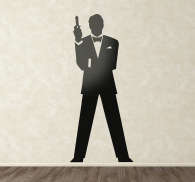 Sticker agent 007 - TenStickers