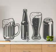 Getränke Aufkleber Bier craft flaschen - TenStickers