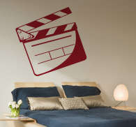 Sticker decorativo ciak azione - TenStickers