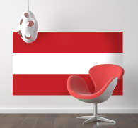 Flag of Austria Wall Sticker - TenStickers