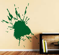 Artistic Splat Sticker - TenStickers