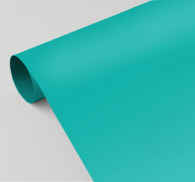 Turquoise plain vinyl sticker - TenStickers