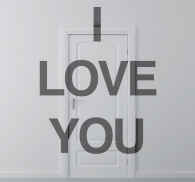 I love you Aufkleber - TenStickers